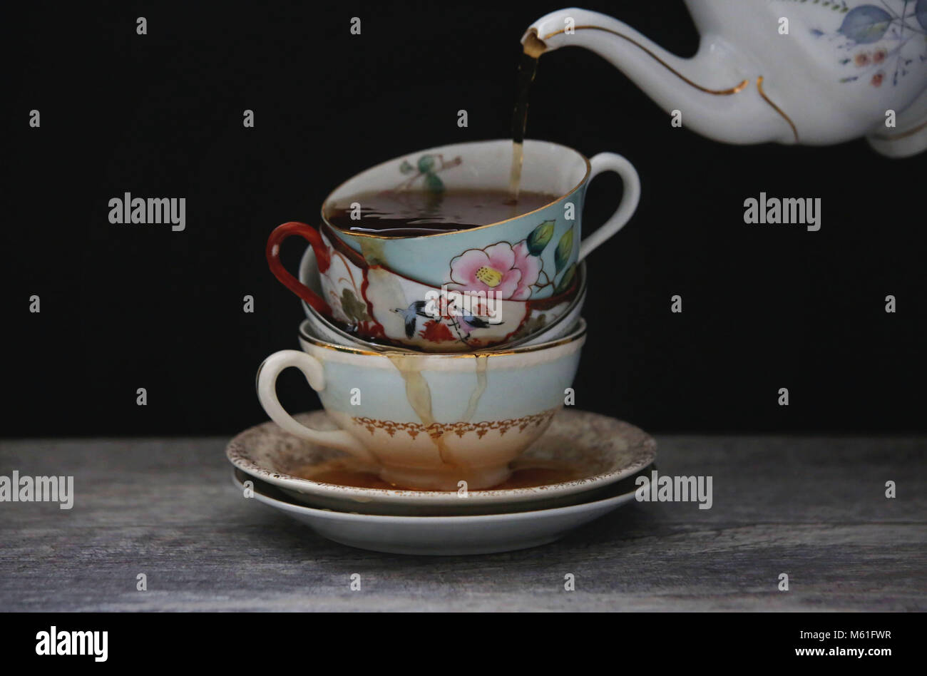 Spilt tea hi-res stock photography and images - Alamy