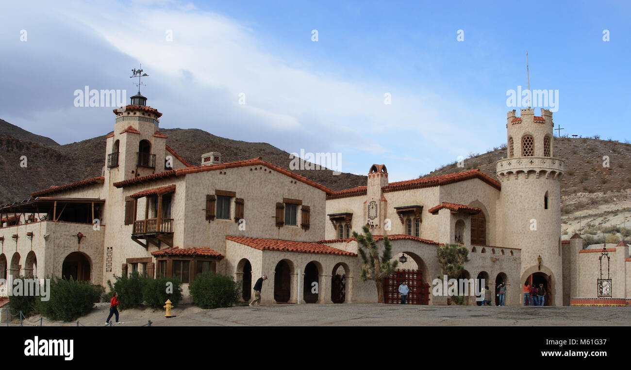 Scotty's castle nevada hi-res stock photography and images - Alamy