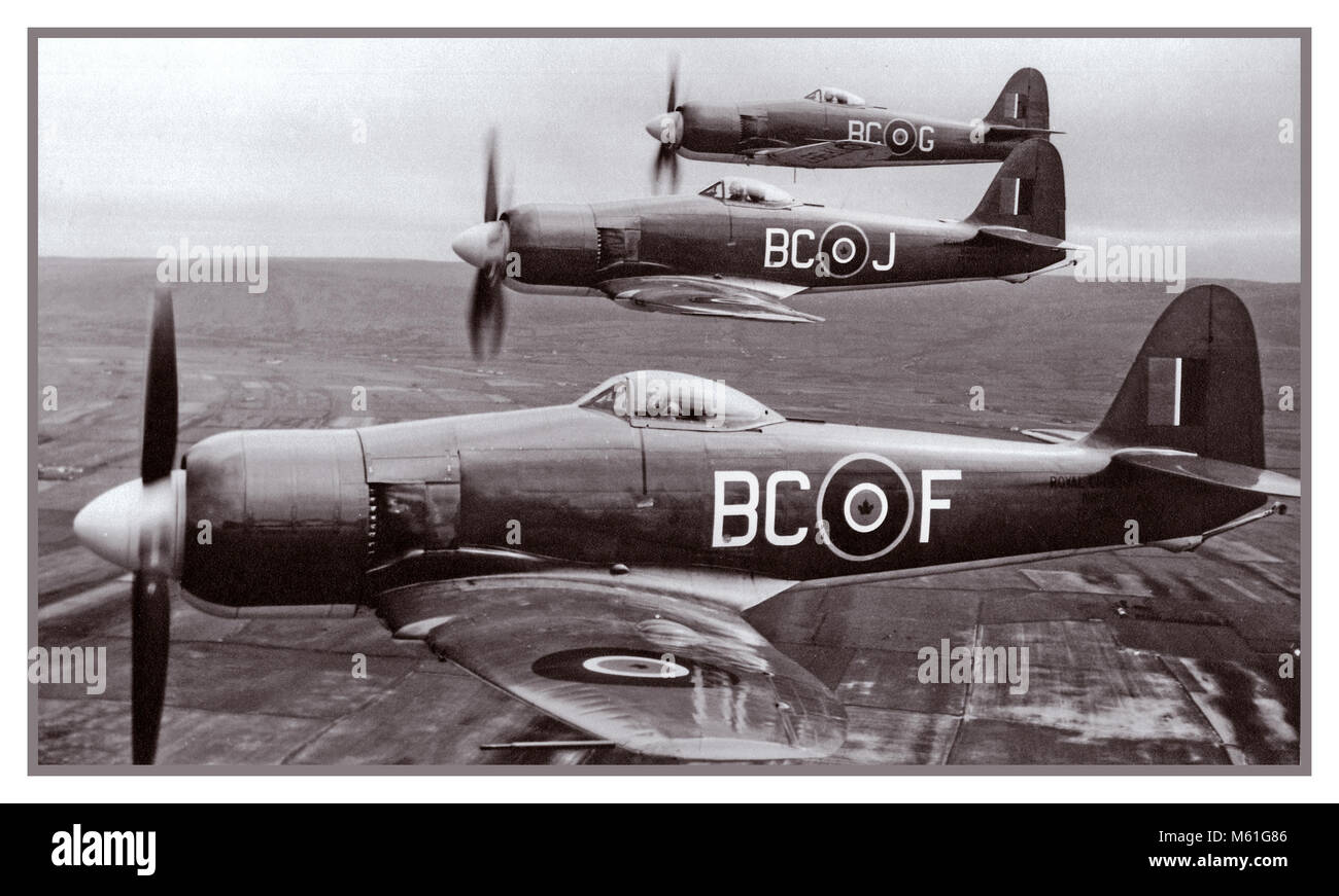 Vintage B&W 1940's Hawker Sea Fury aircraft Naval Sea Bombers in ... Vintage B&W 1940's Hawker Sea Fury aircraft Naval Sea Bombers in ...