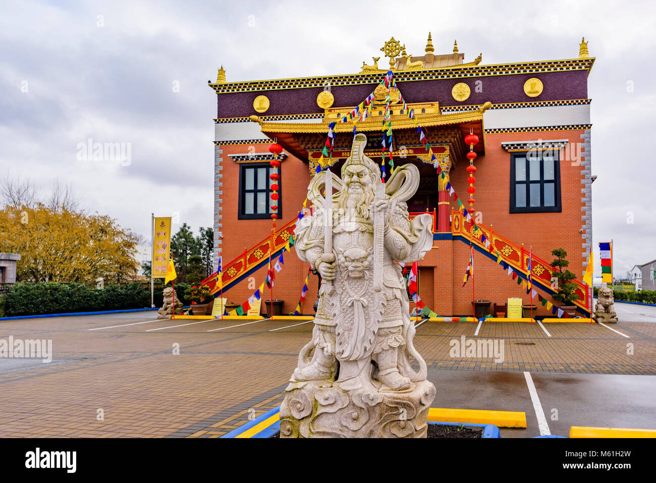 Tibetan New Year and Buddhist festival Losar, celebrated at Thrangu ...