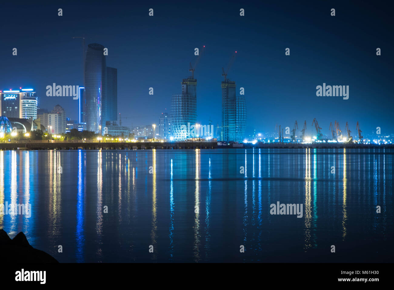 Baku blue hi-res stock photography and images - Alamy