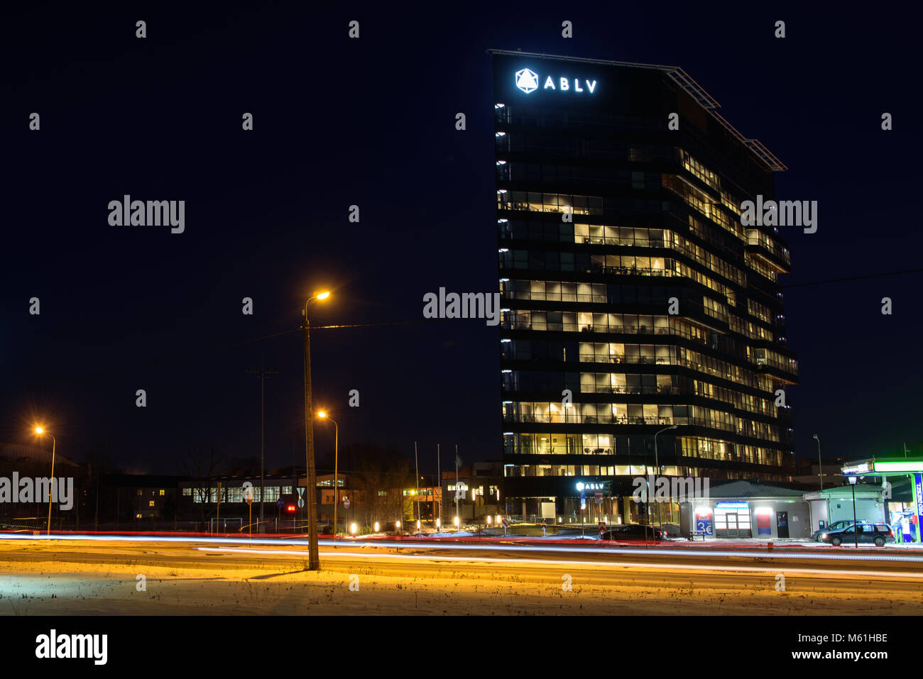 Riga bank building hi-res stock photography and images - Alamy