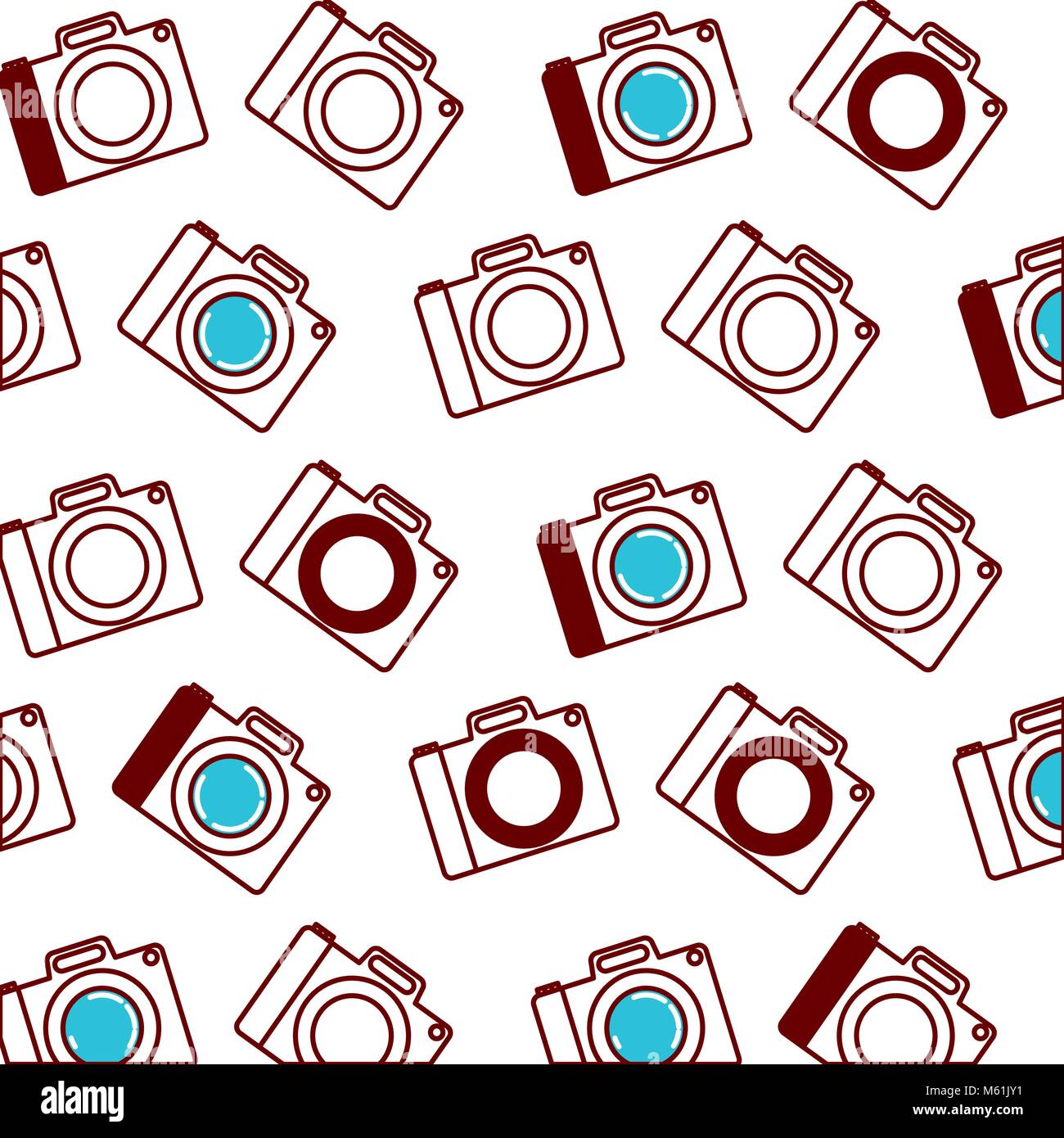 camera photographic pattern background Stock Vector Image & Art - Alamy