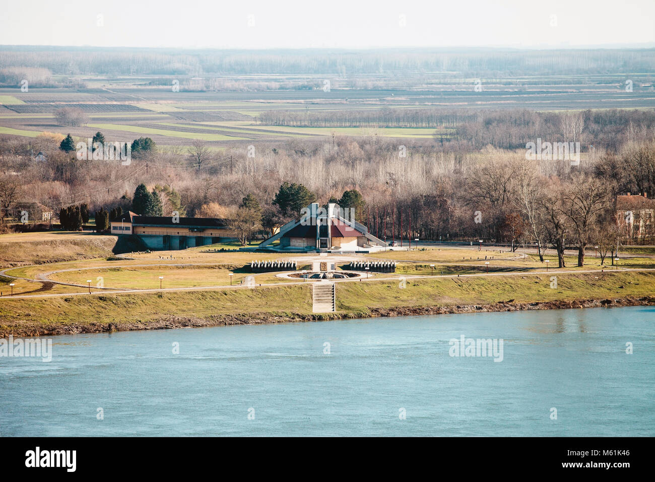 Batina, Croatia Memorial monument of largest and bloodest World War 2 ...