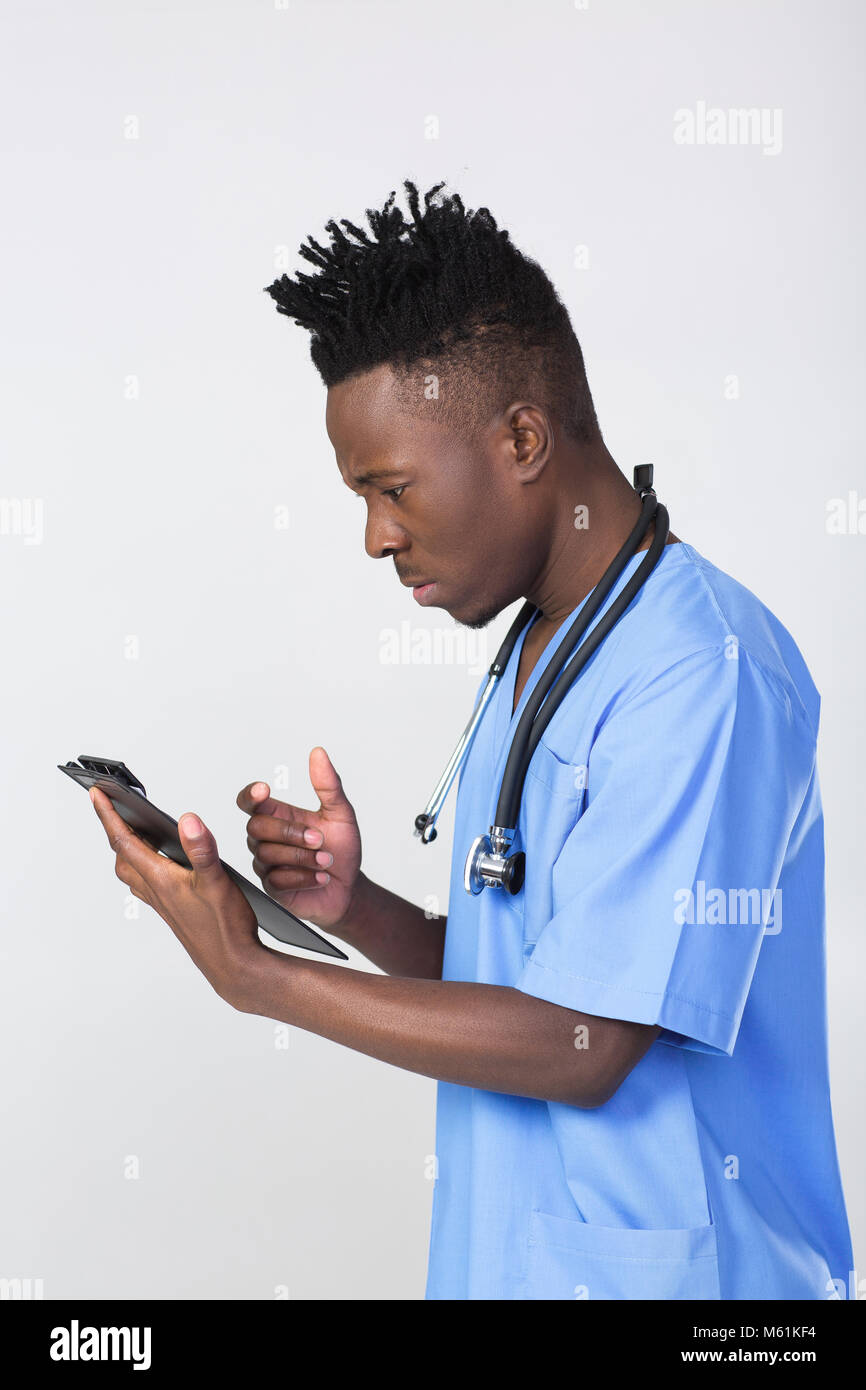 African american man pediatrician hi-res stock photography and images ...