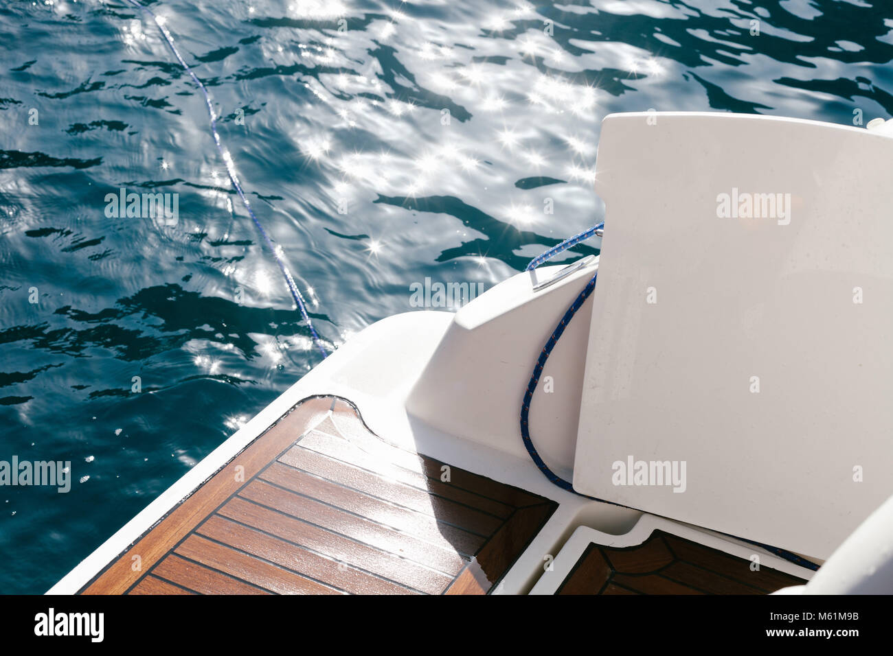 Motor yacht deck hi-res stock photography and images - Alamy