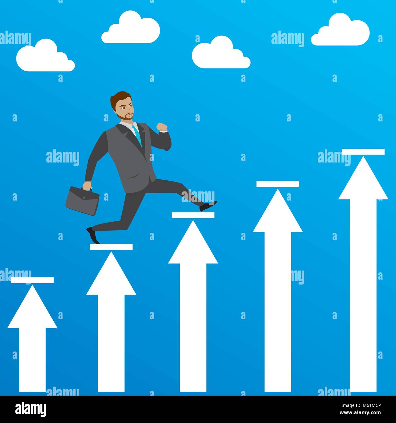 Business competition winning leader skill Stock Vector Images - Alamy