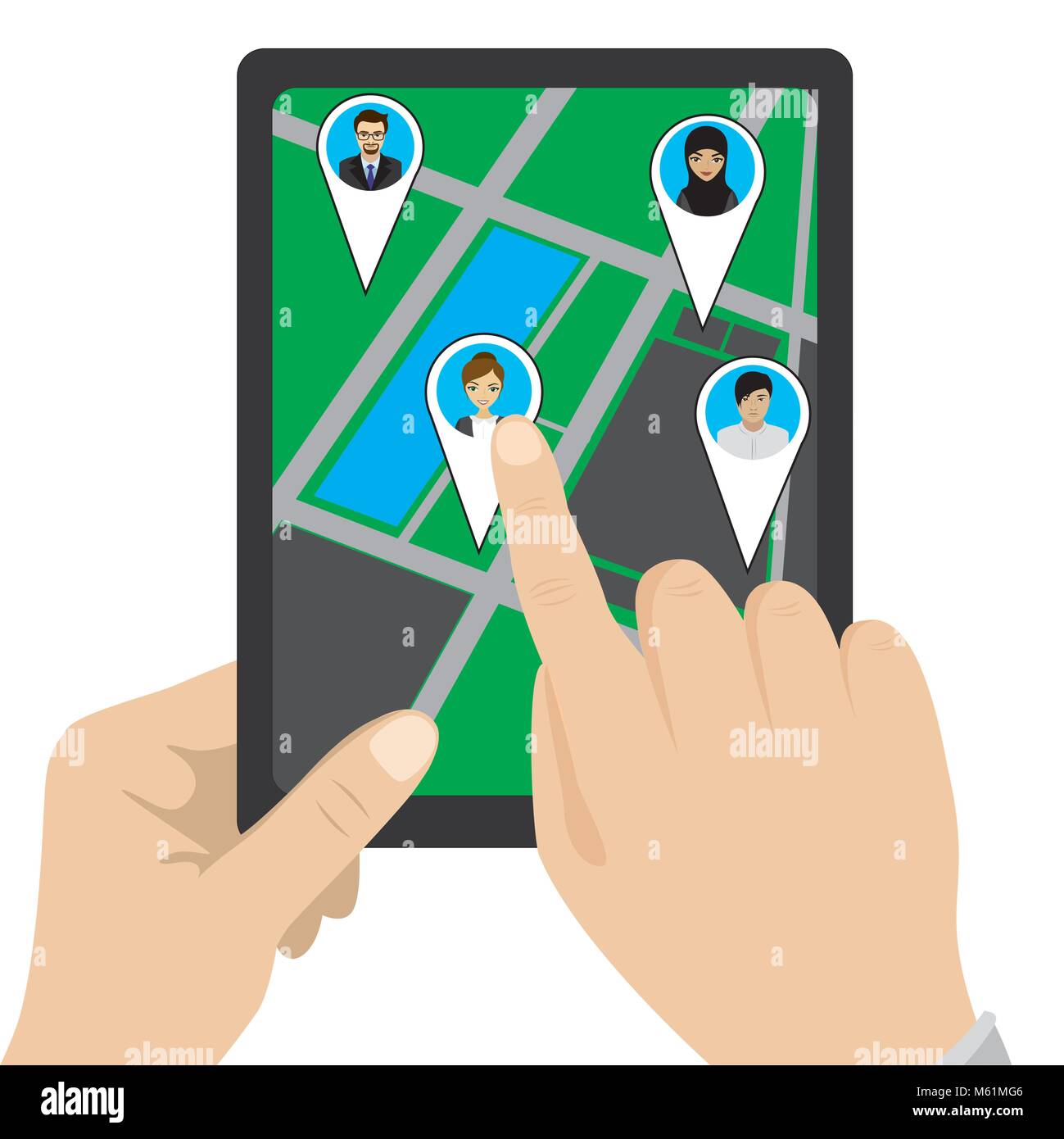 European display Stock Vector Images - Alamy