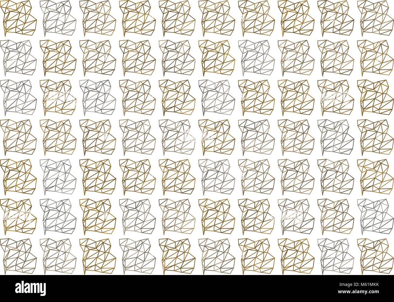 Abstract geometric triangle strip pattern, colorful & artistic for ...