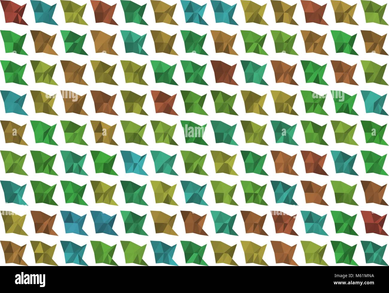 Shape of triangle strip, abstract background pattern. Style of mosaic ...