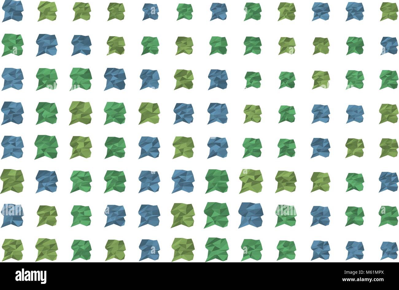 Abstract geometric triangle strip pattern, colorful & artistic for ...