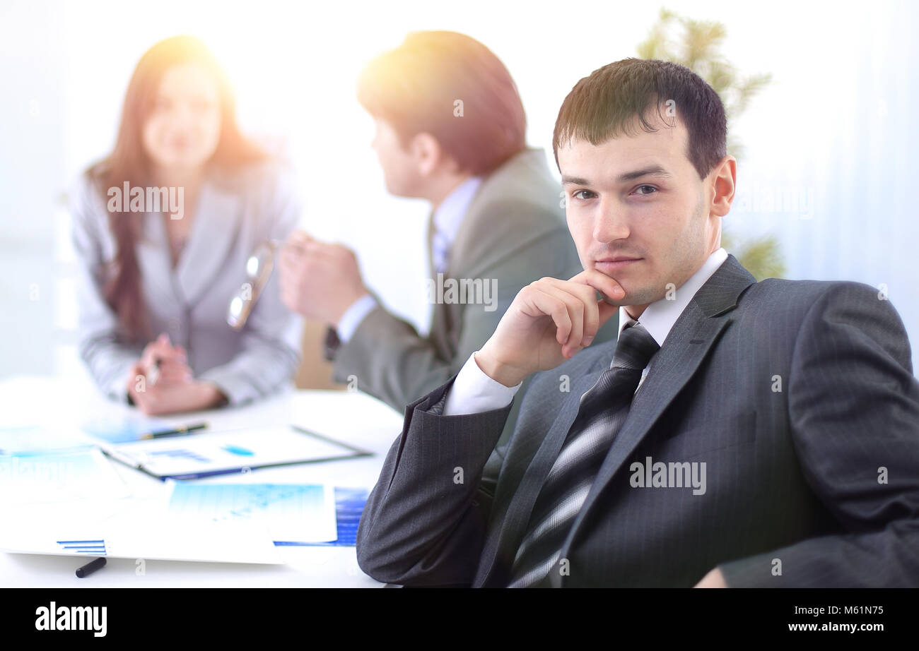 portrait of a successful businessman Stock Photo - Alamy