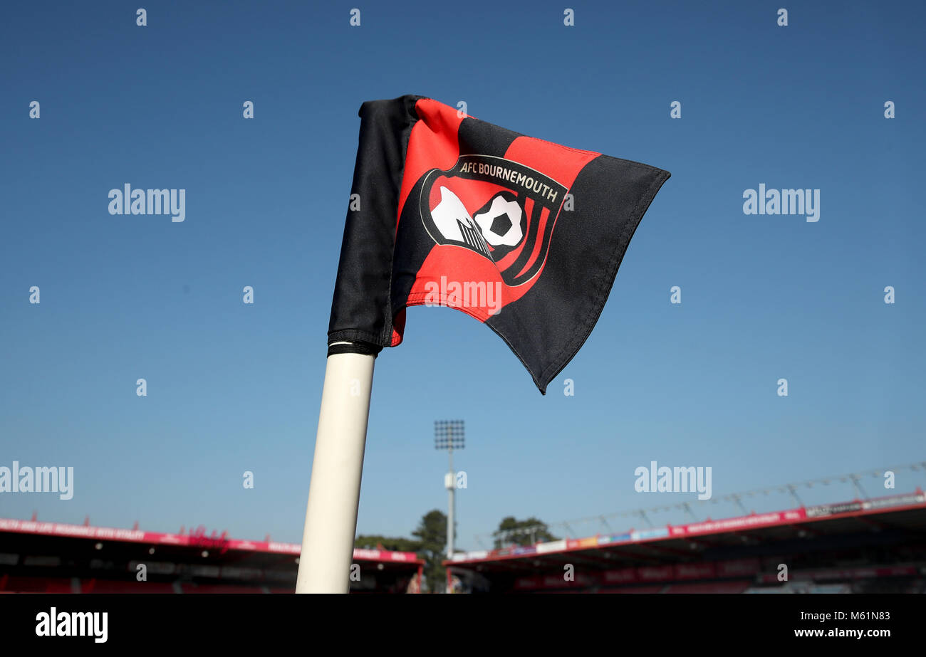 A Bournemouth corner flag Stock Photo - Alamy