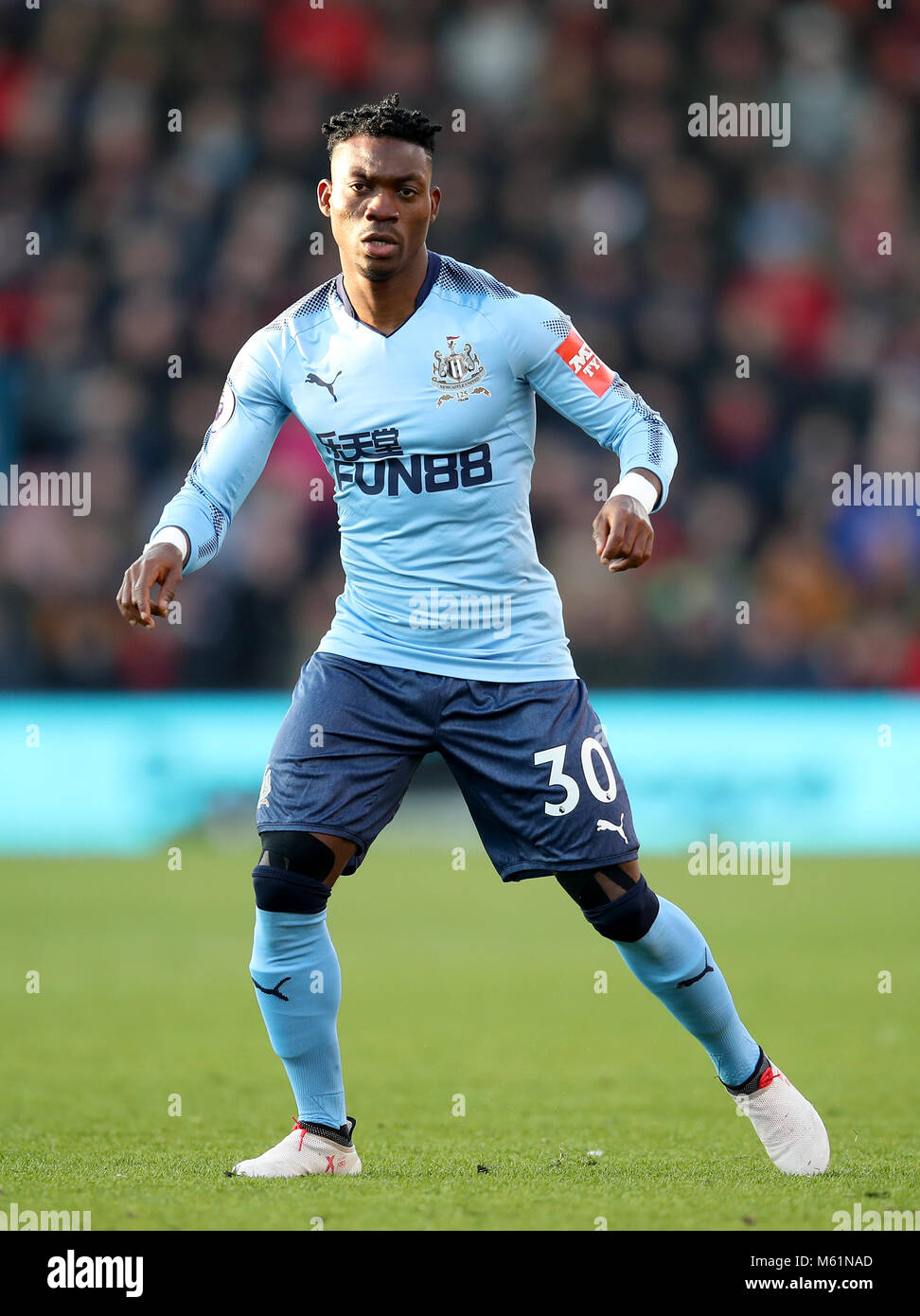 Newcastle United's Christian Atsu Stock Photo - Alamy