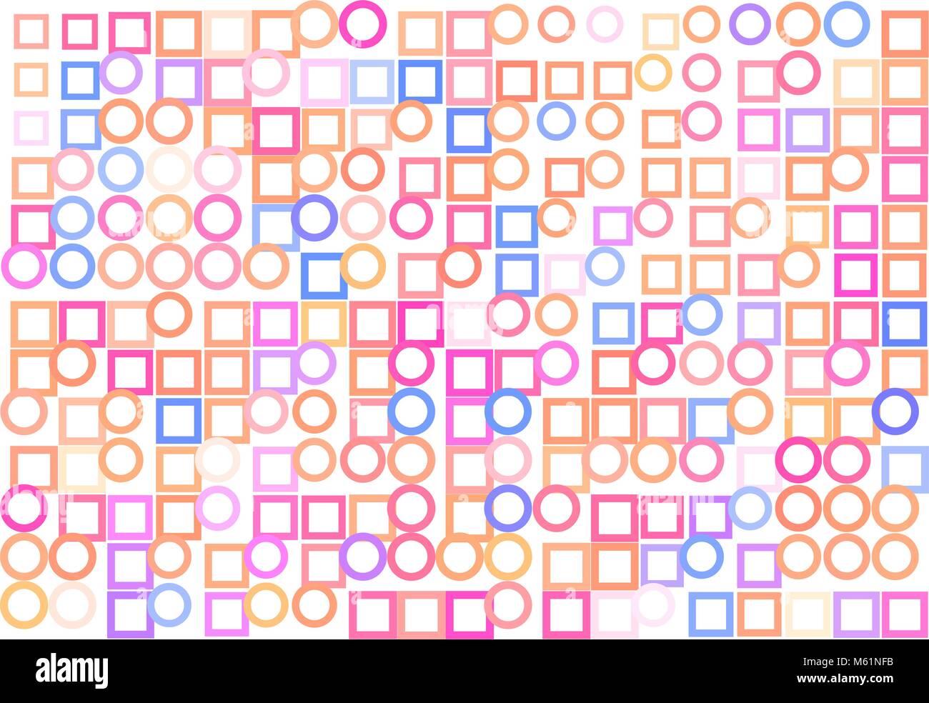 Abstract background with shape of ellipse & square box pattern. Style ...