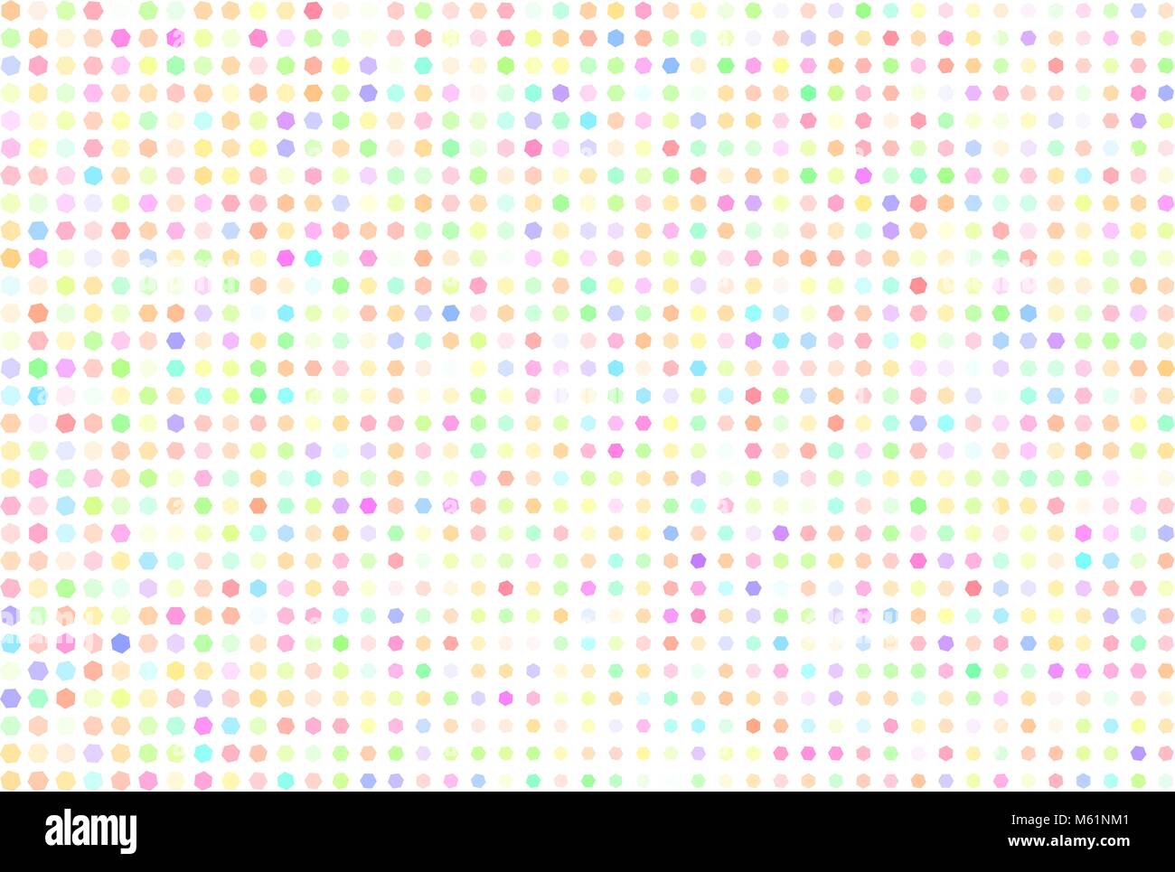 Shape Of Hexagon Abstract Background Pattern Style Of Mosaic Or Tile Vector Illustration