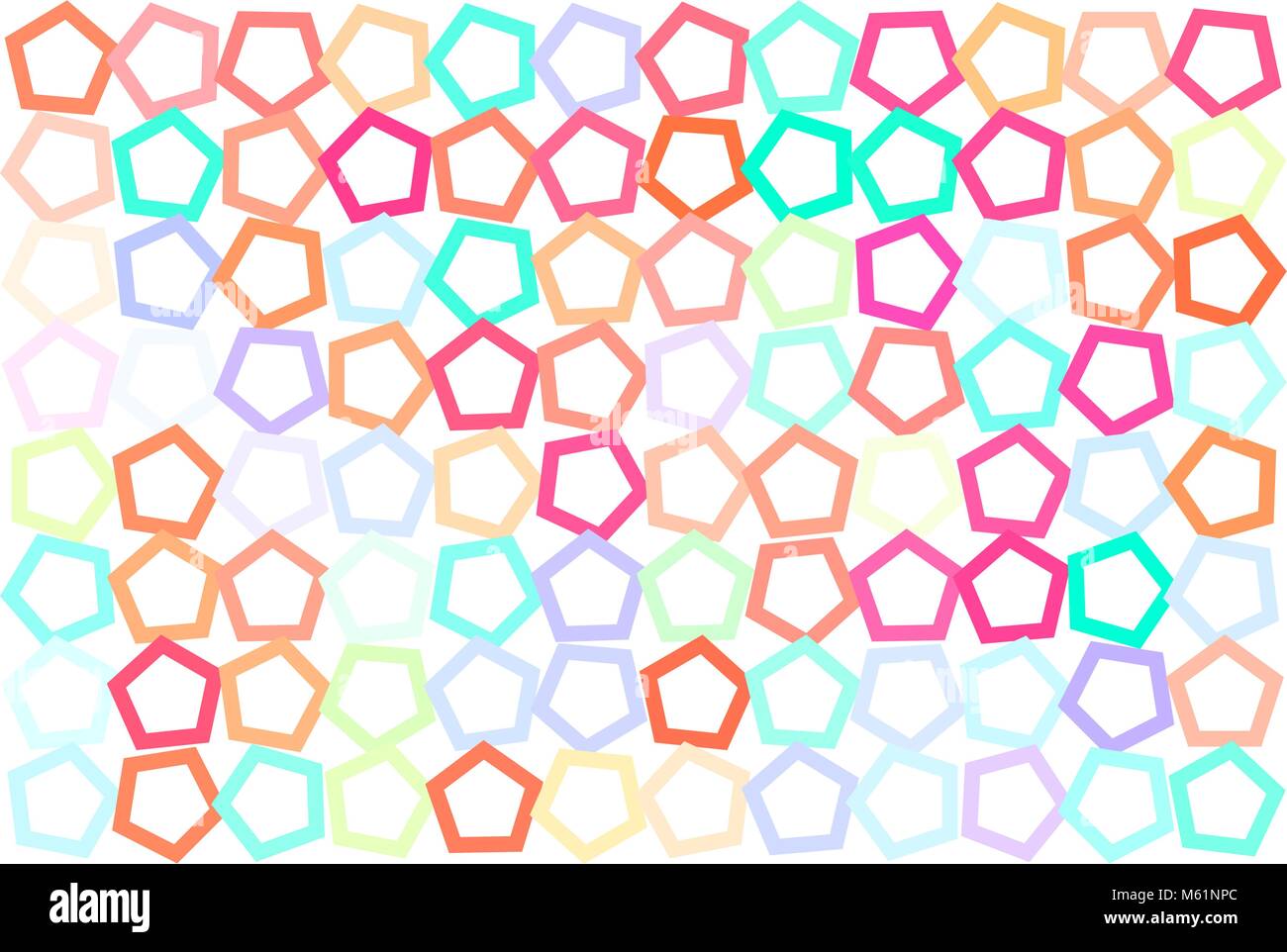 Abstract conceptual pentagon pattern. Good for web page, graphic design ...