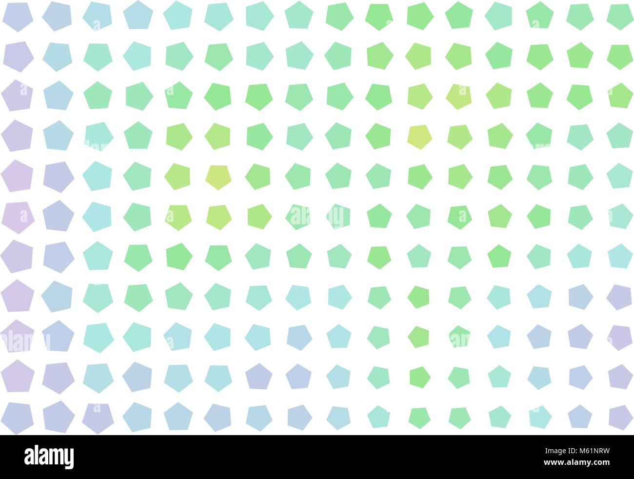 Shape of pentagon, abstract background pattern. Style of mosaic or tile ...