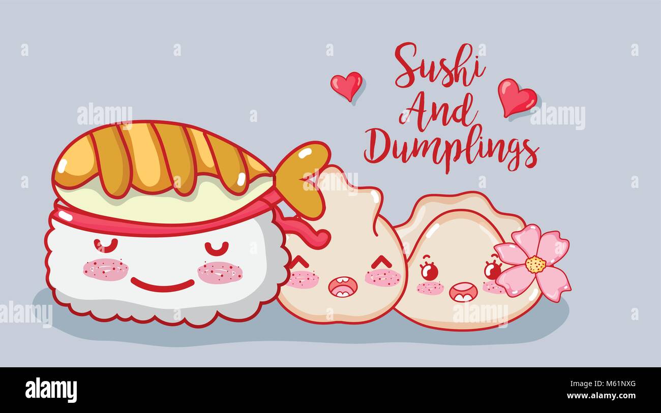 Japanese rice dumplings Stock Vector Images - Alamy