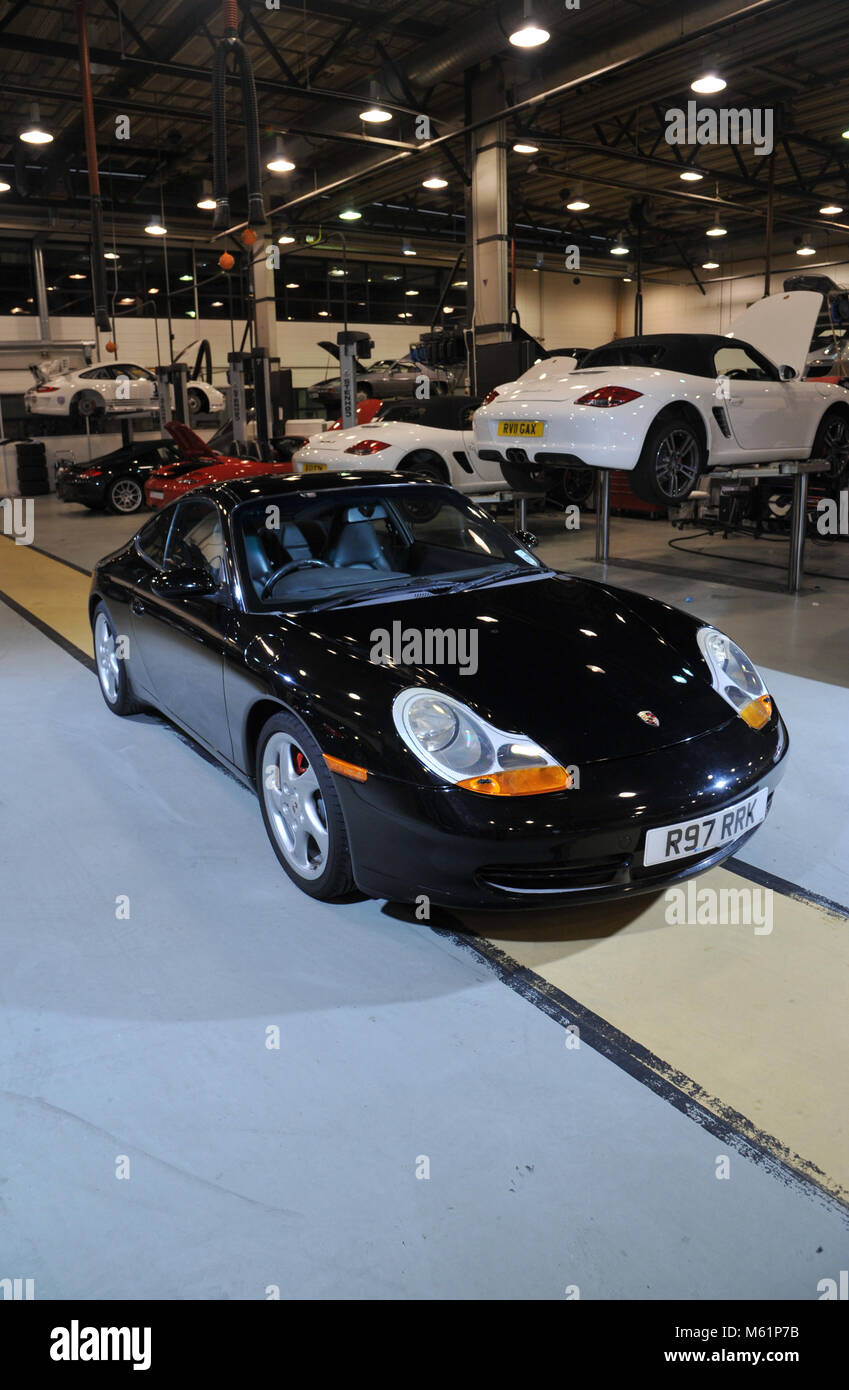 1997 Porsche 996 shape 911 German rear engine sports car Stock Photo ...