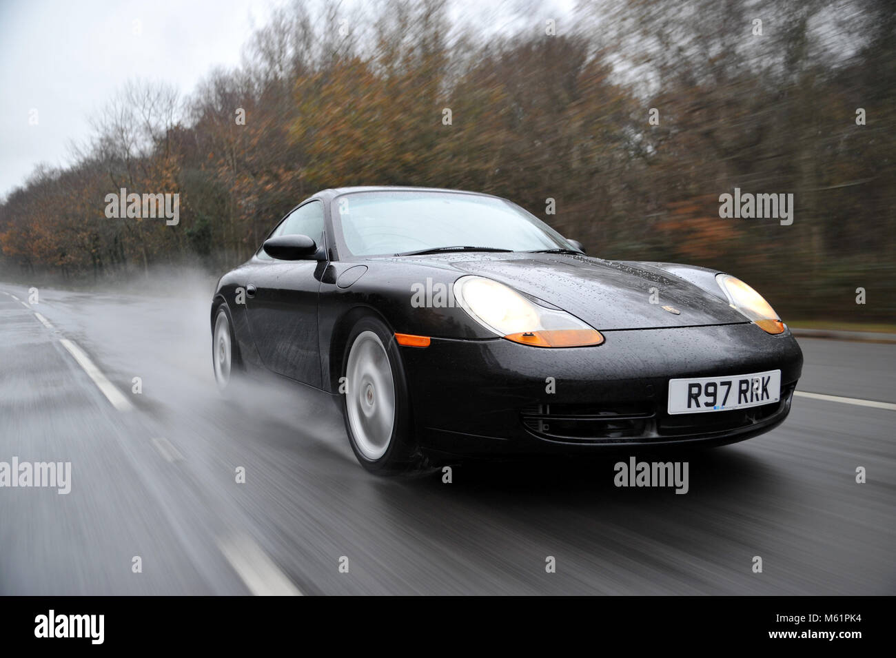 1997 Porsche 996 shape 911 German rear engine sports car Stock Photo ...