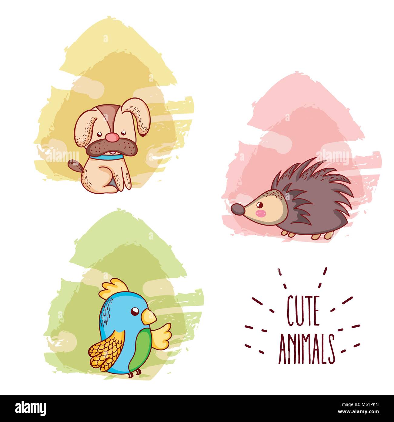 Cute animals cartoons Stock Vector Image & Art - Alamy