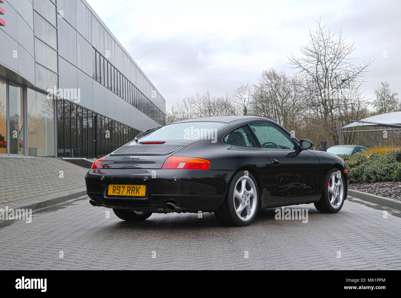 1997 Porsche 996 shape 911 German rear engine sports car Stock Photo ...