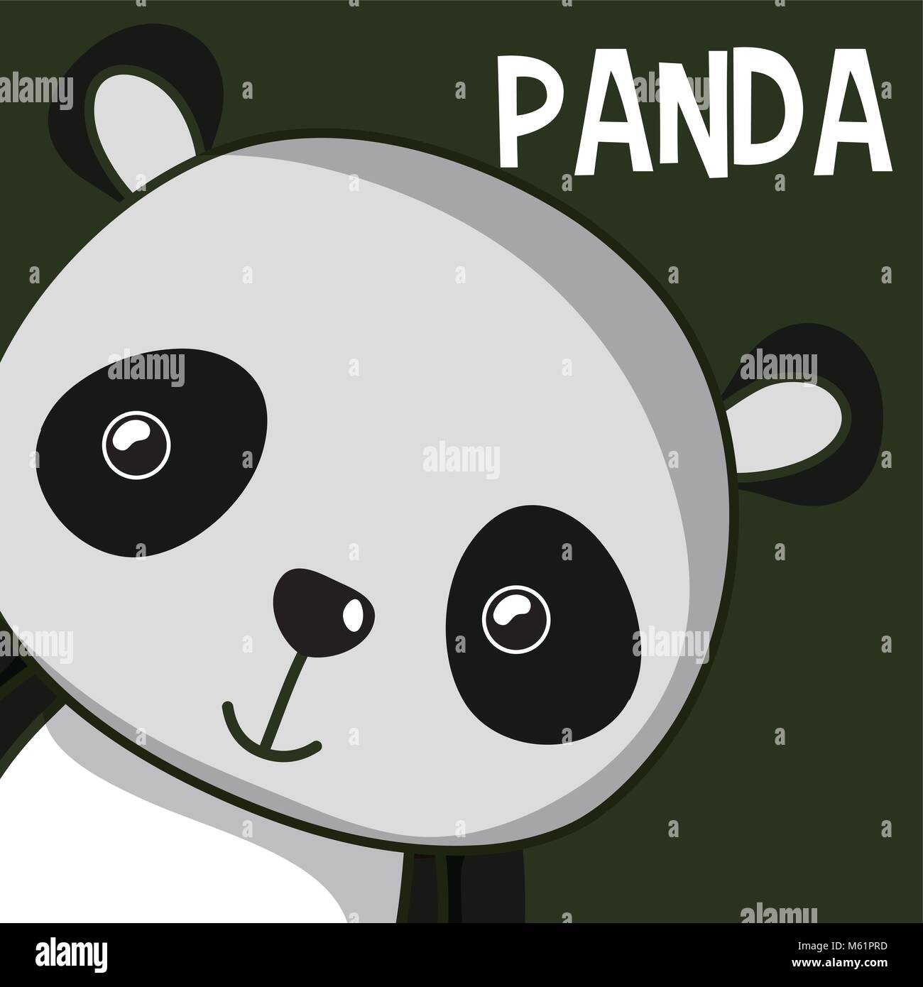 Cute panda cartoon Stock Vector Image & Art - Alamy