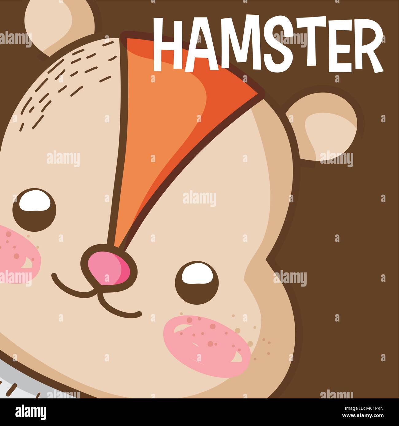 Cute hamster cartoon Stock Vector Image & Art - Alamy