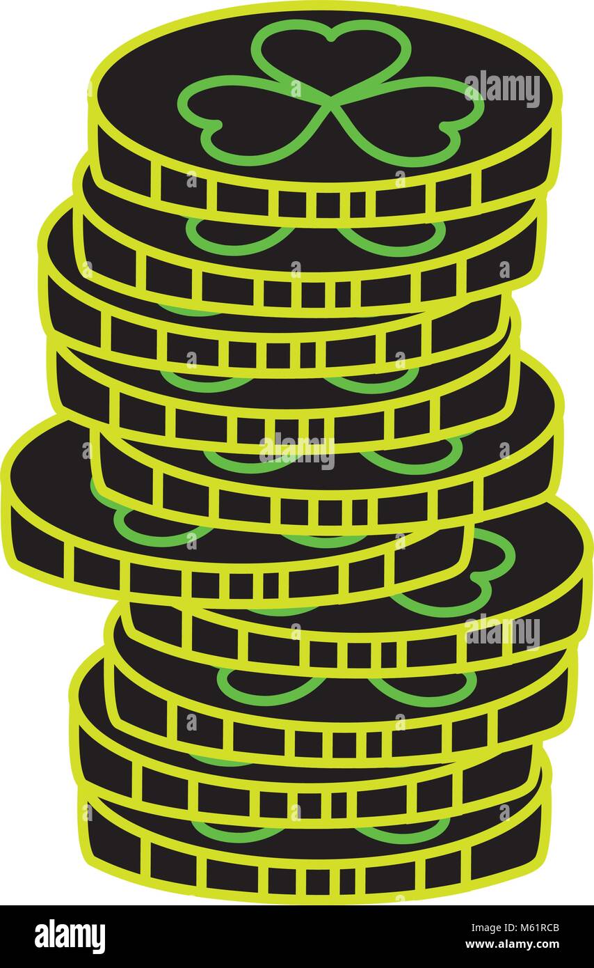 Neon gold and coins sign hi-res stock photography and images - Alamy