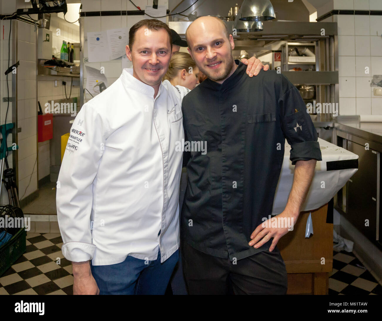 Michelin Star Chefs Simon Taxacher and Simon Stirnal at Rheingau ...