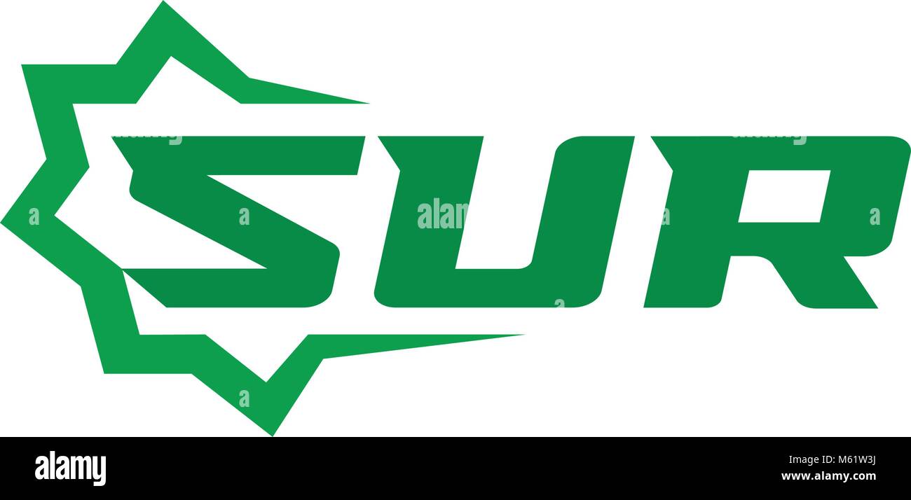 Arabic star contour symbol with text vector logo template Stock Vector ...