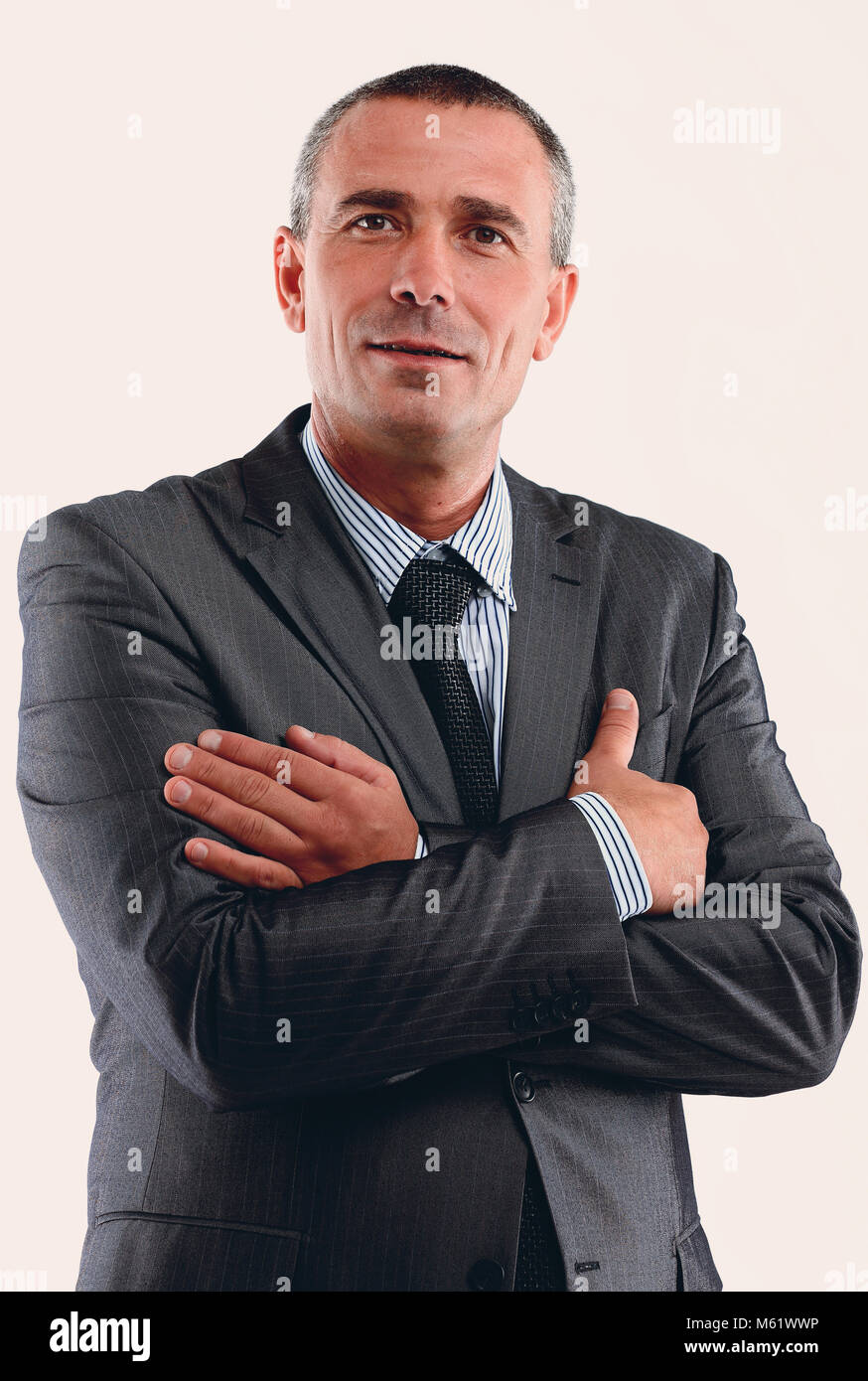face of a successful businessman Stock Photo - Alamy