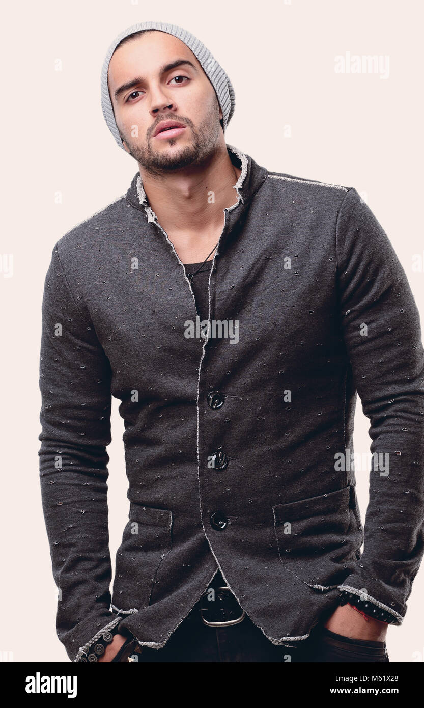 portrait of stylish young men Stock Photo - Alamy