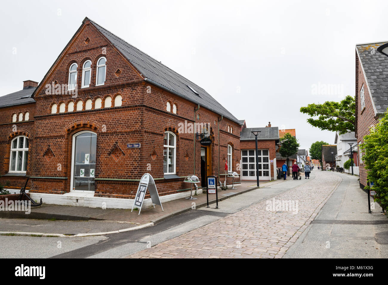 Nordby village hi-res stock photography and images - Alamy