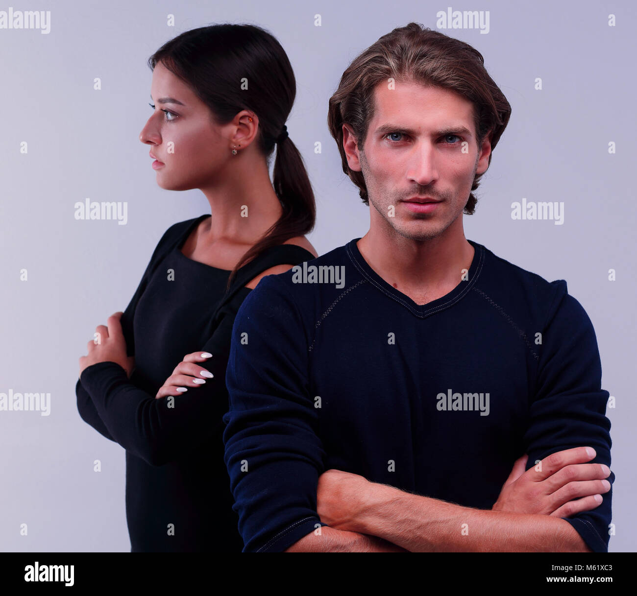 young couple with marital problems Stock Photo - Alamy