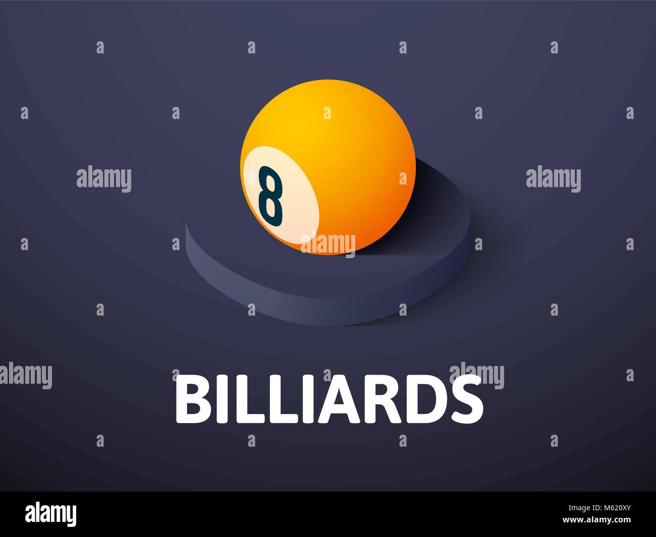 3d billiards hi-res stock photography and images - Alamy