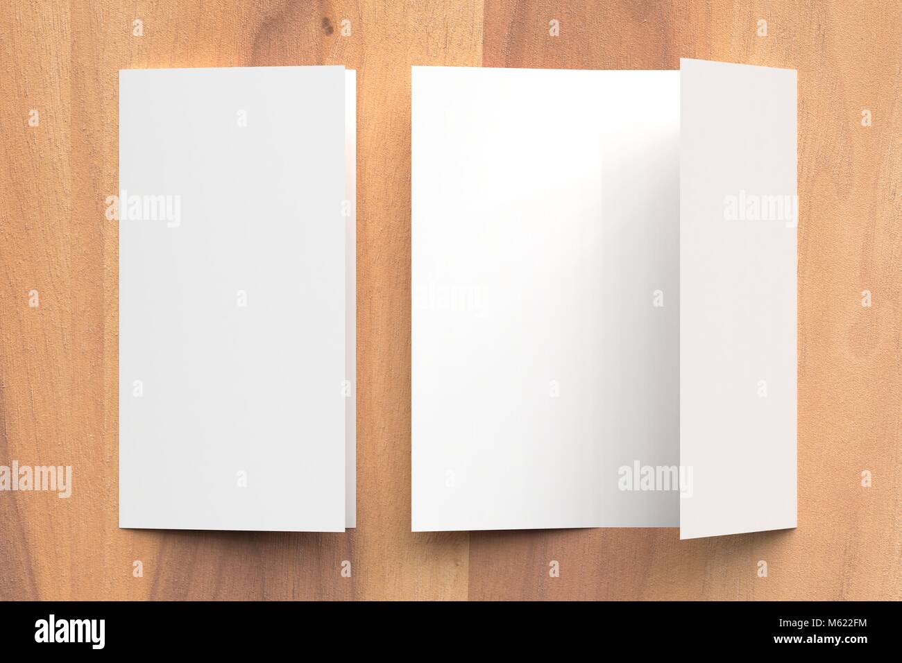 Tri fold template hi-res stock photography and images - Alamy