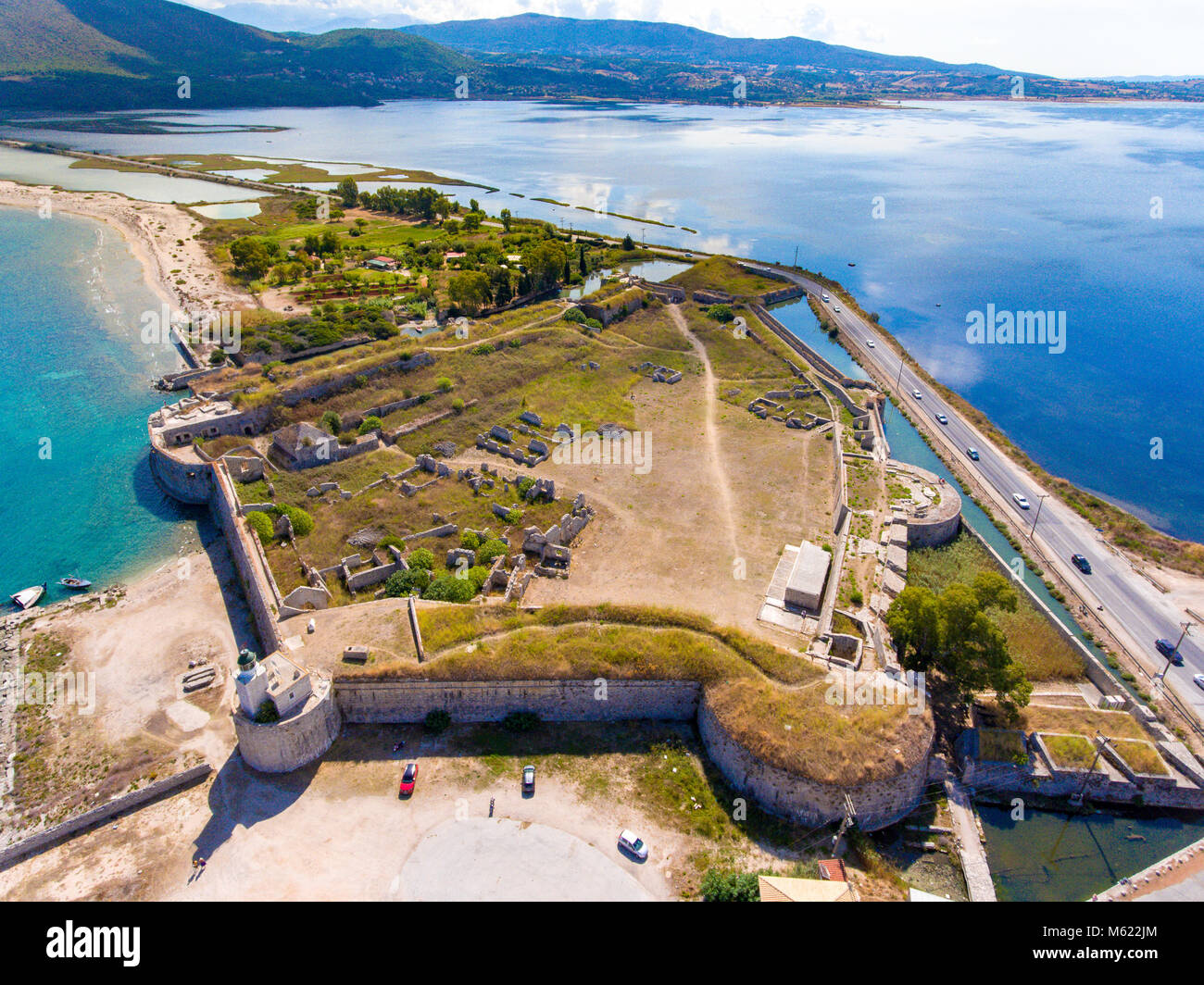 Santa maura castle hi-res stock photography and images - Alamy