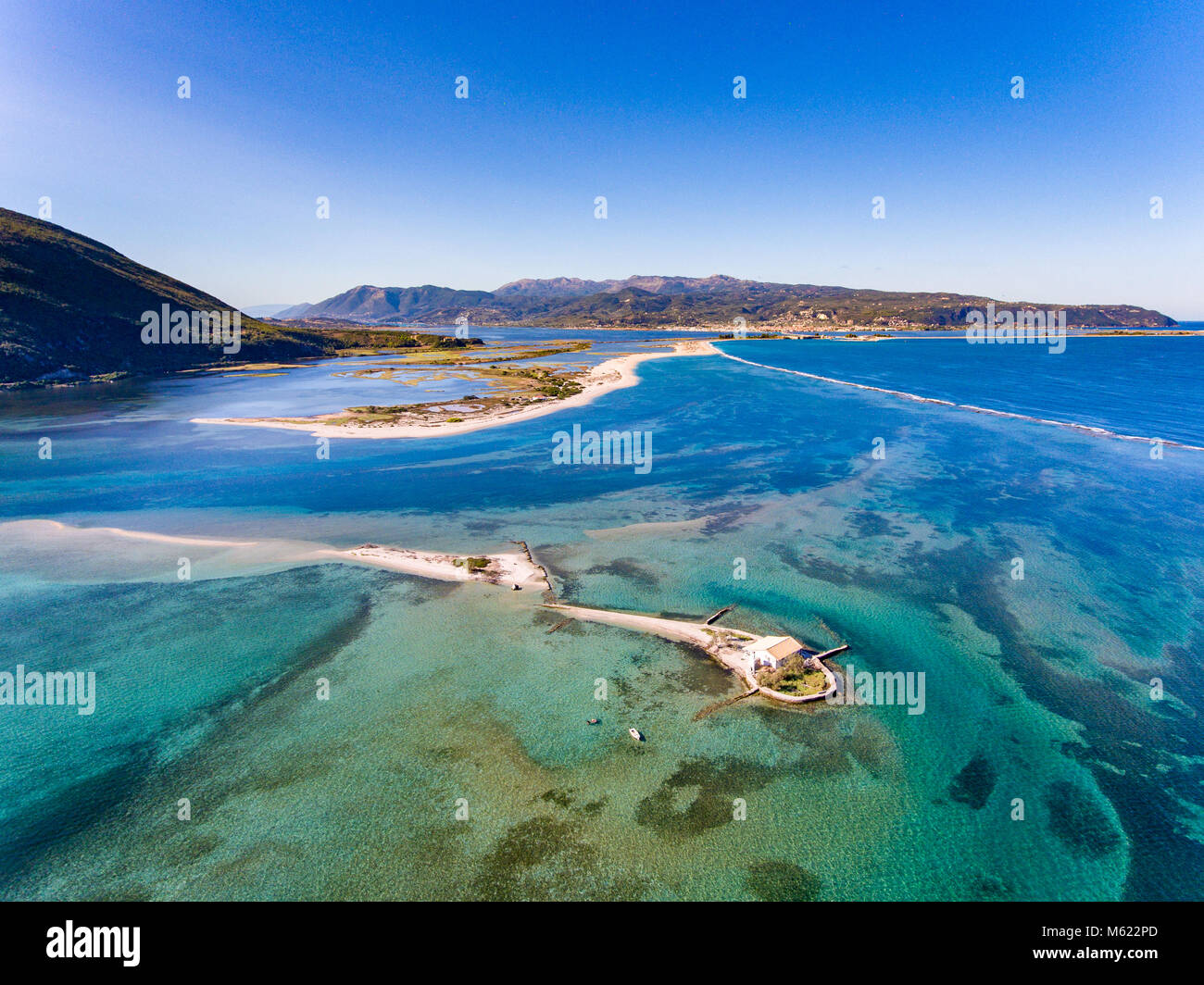 Aerial top down view agios hi-res stock photography and images - Alamy