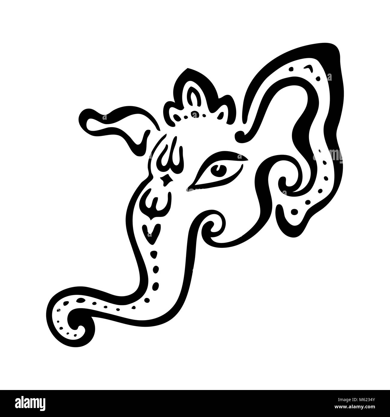 Idol hindu holy god Black and White Stock Photos & Images - Alamy