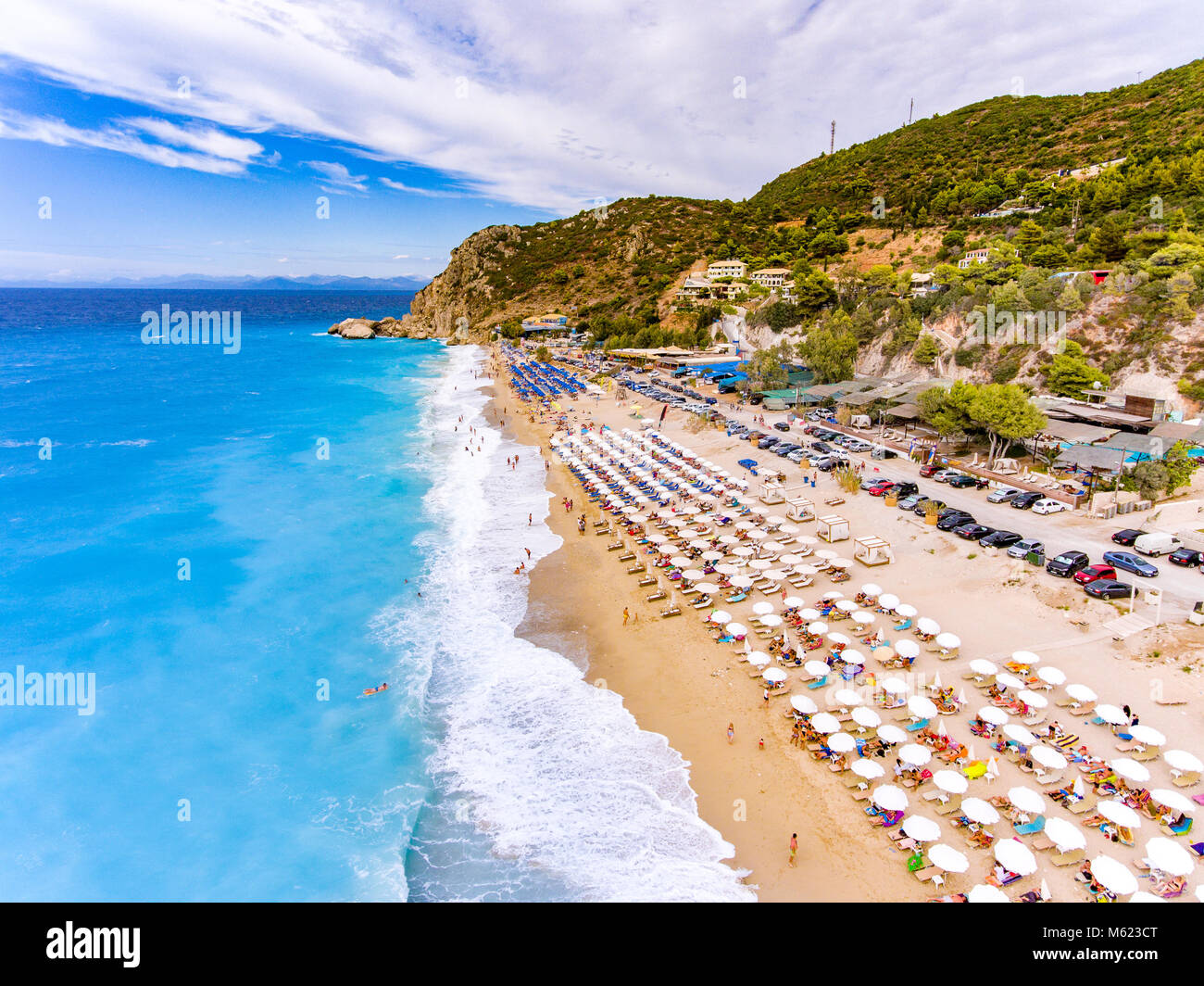 Kathisma beach lefkada hi-res stock photography and images - Alamy