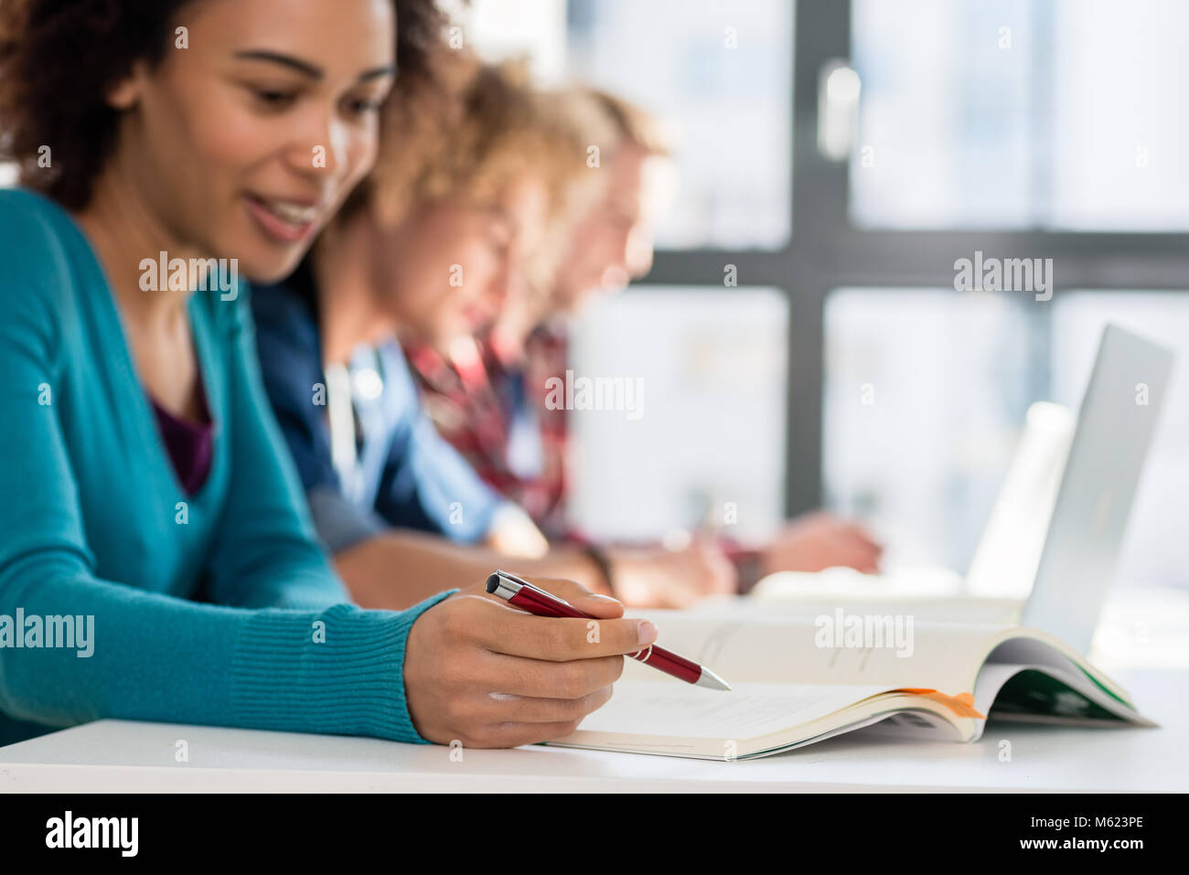 International student classroom hi-res stock photography and images - Alamy