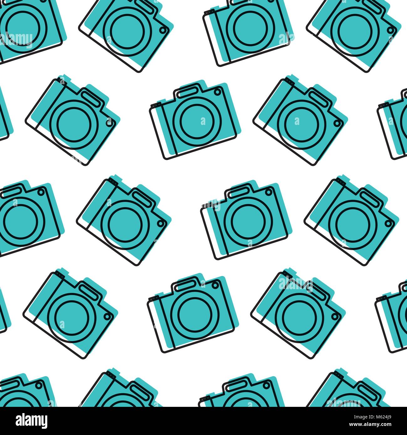 camera photographic pattern background Stock Vector Image & Art - Alamy