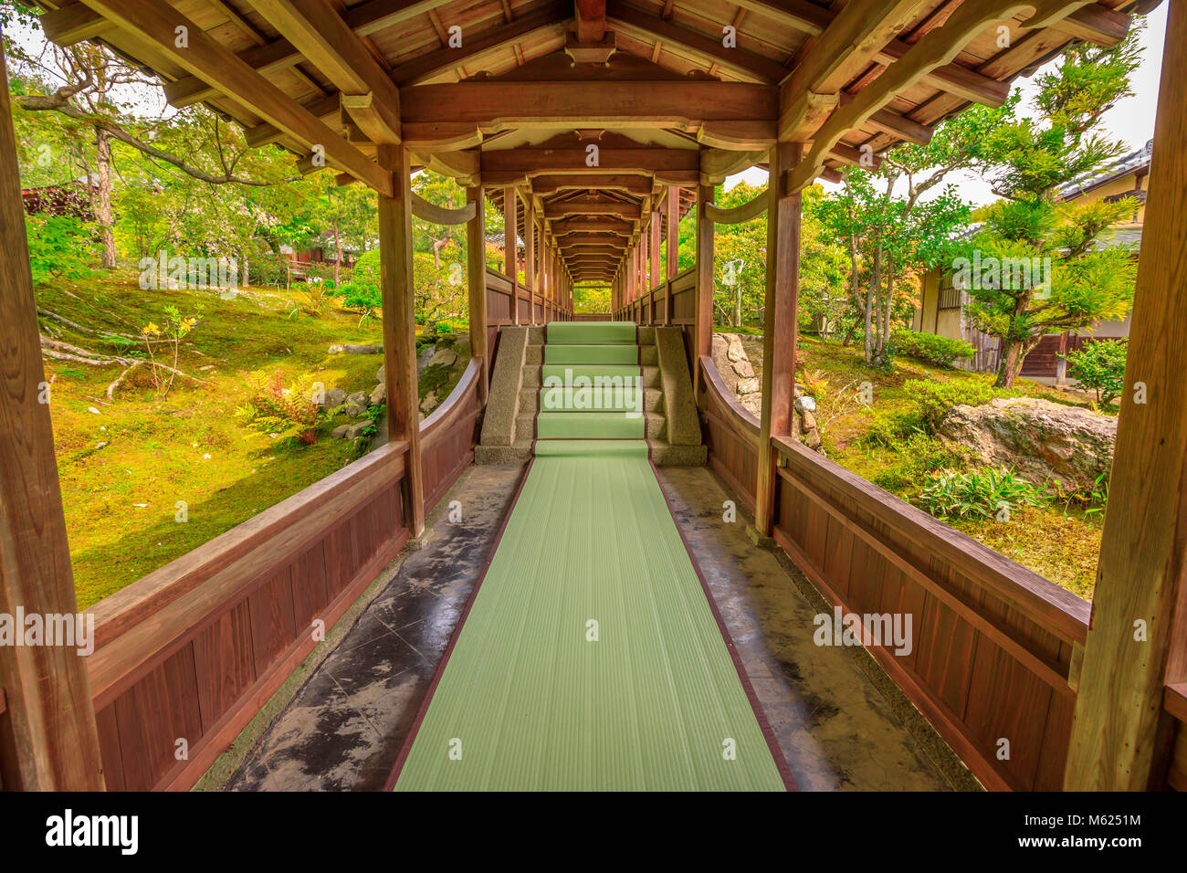 Kyoto, Japan - April 27, 2017:Architecture of Zen Temple Tenryu-ji in ...