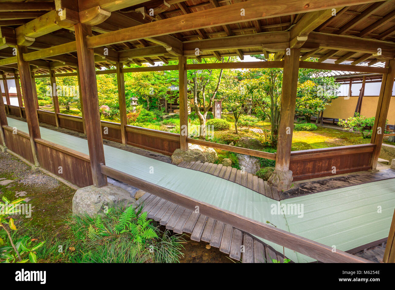 Outdoor covered corridor hi-res stock photography and images - Alamy