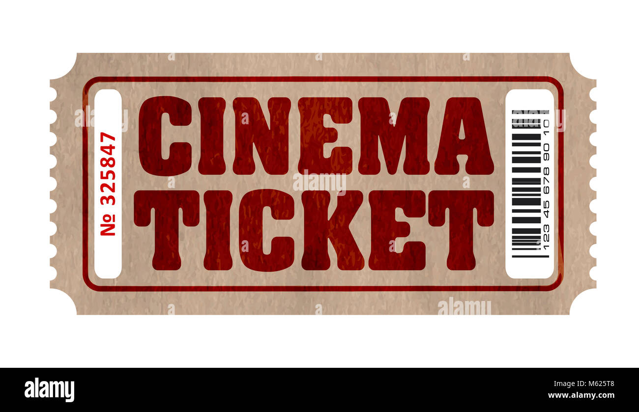 Cinema ticket hi-res stock photography and images - Alamy