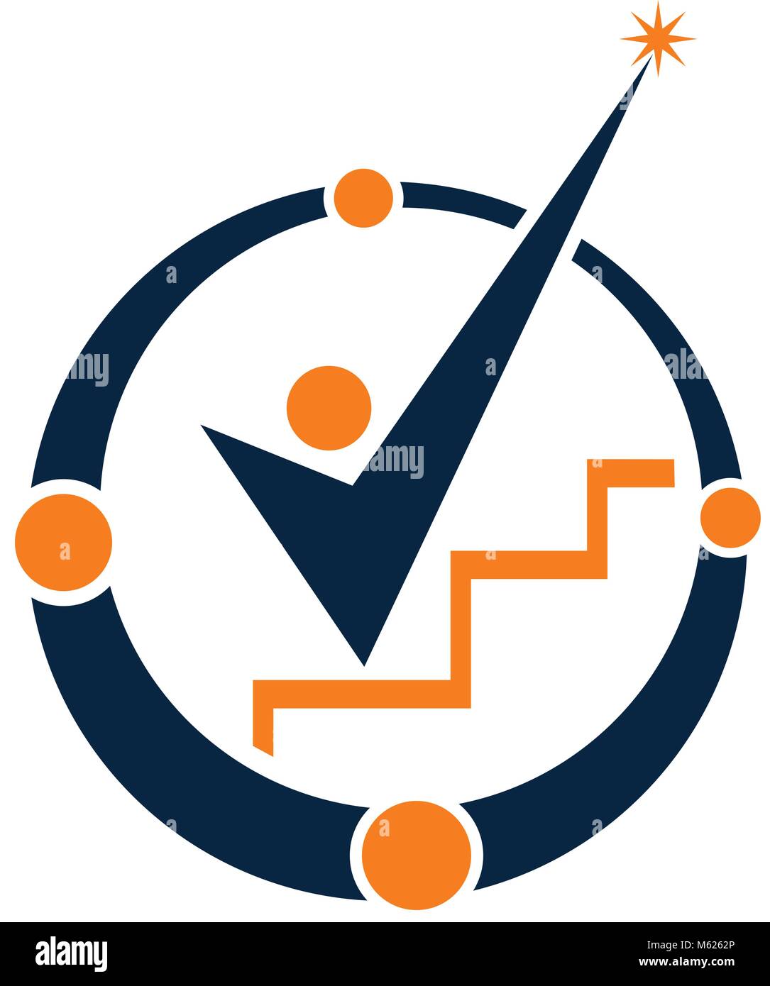 Leadership Abstract Logo Design Template Vector Stock Vector Image ...