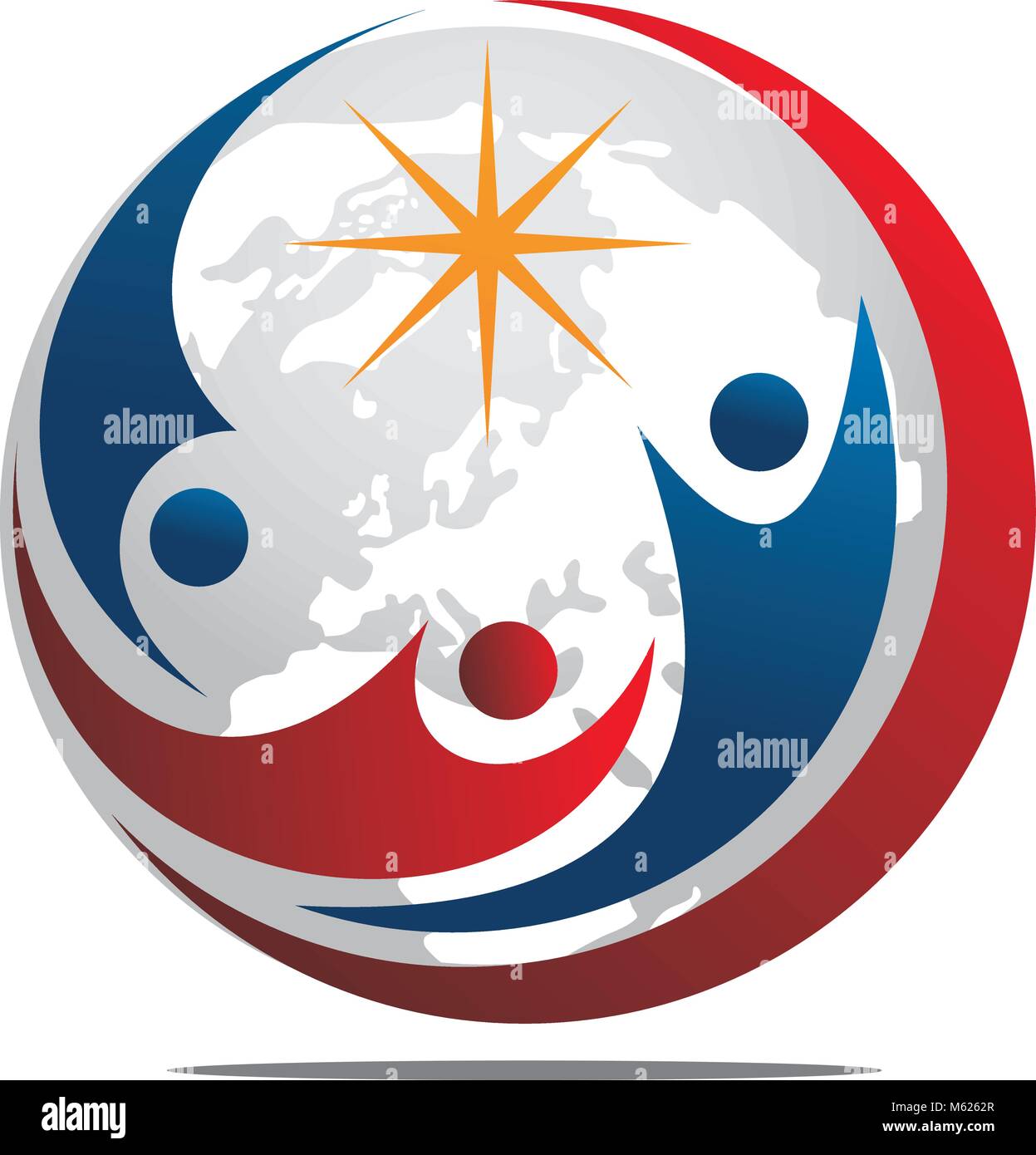 Global Leadership Logo Design Template Vector Stock Vector Image & Art ...