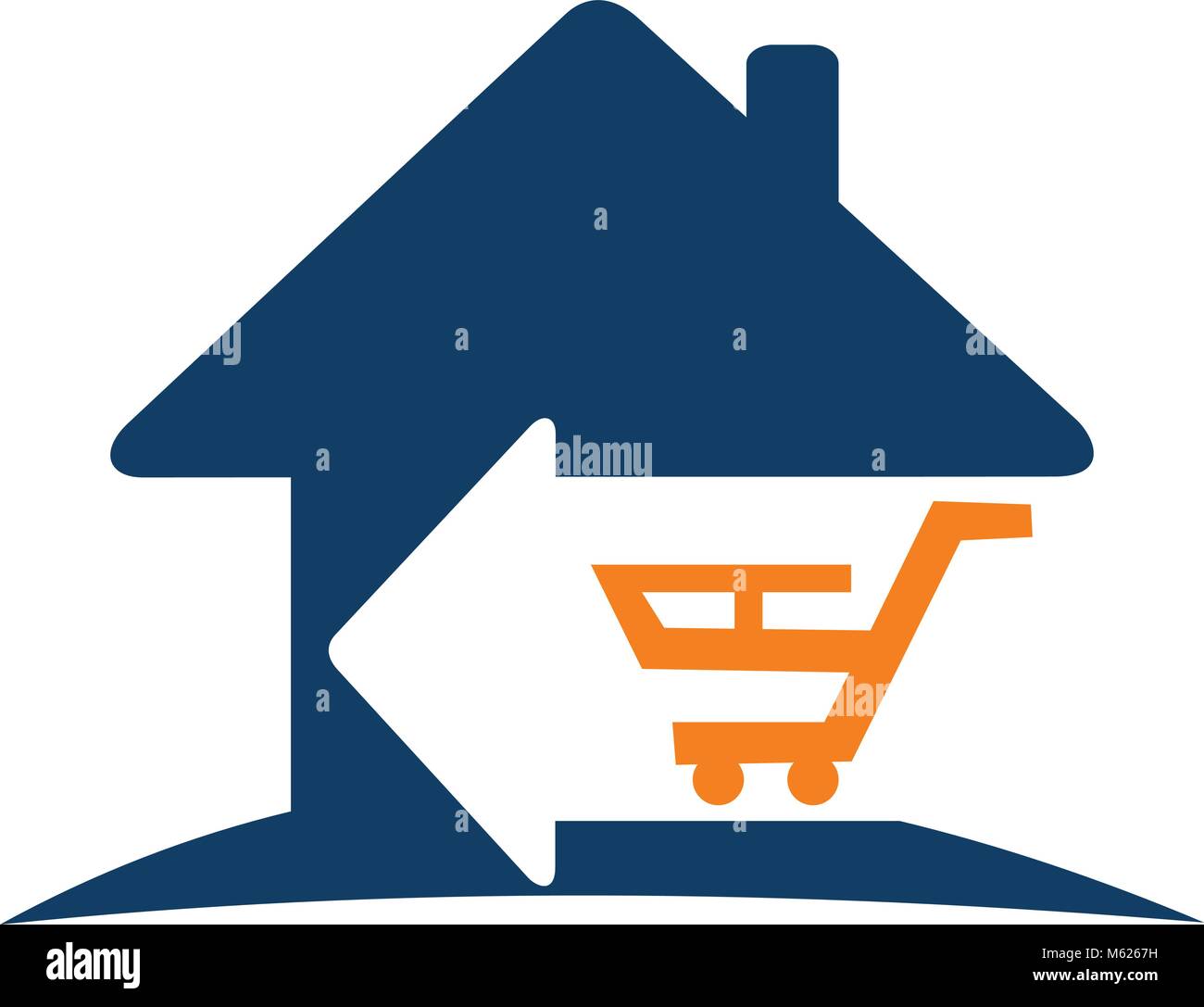 Home delivery Logo Design Template Vector Stock Vector Image & Art - Alamy